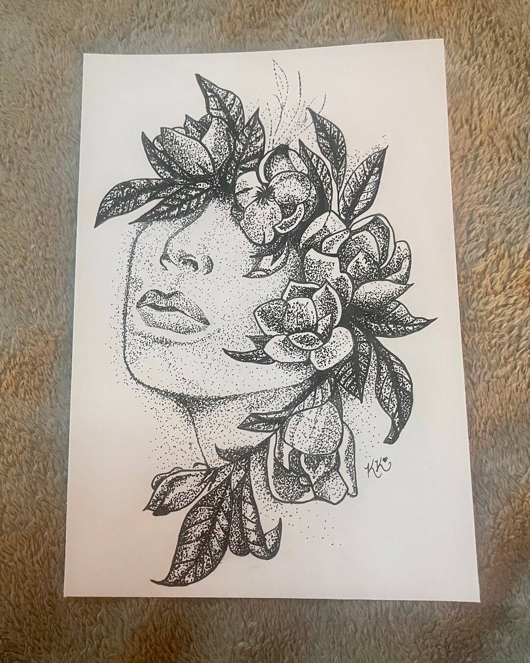 Stippling Project - Etsy