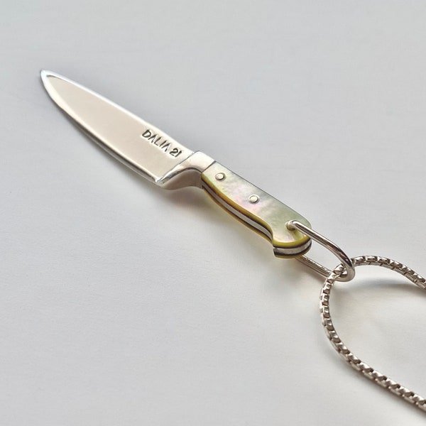 Knife Necklace - Etsy