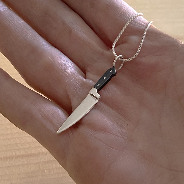 Knife Necklace - Etsy