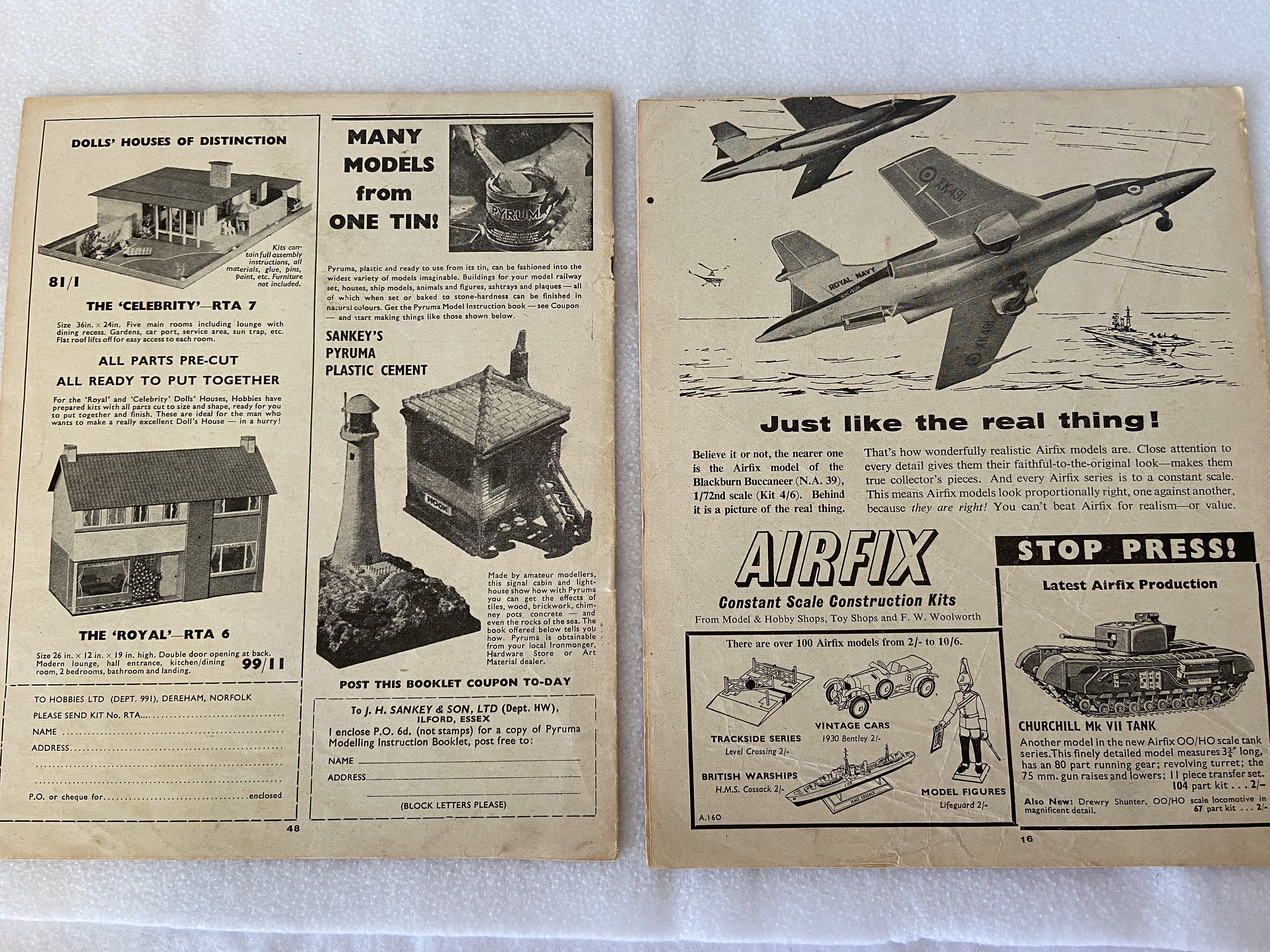 Vintage Hobbies Weekly 1960's Hobby Books Vintage Hobby Magazine - Etsy