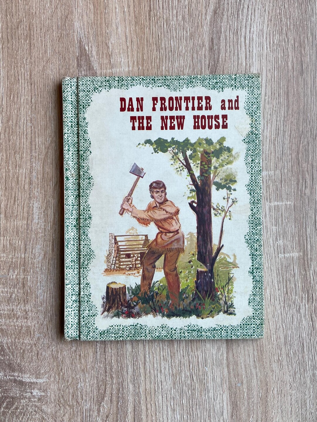 Vintage Dan Frontier and the New House Book - 1961 History Textbook ...