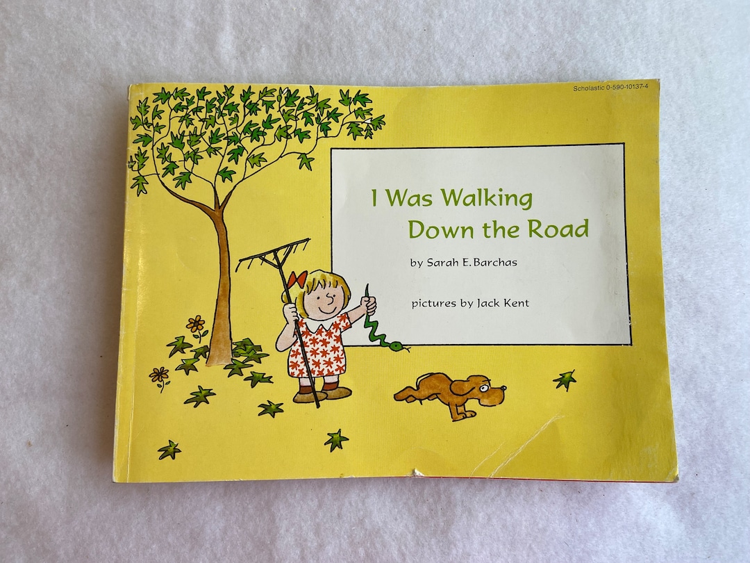 I Was Walking Down the Road by Sarah Barchas - Vintage 1975 Scholastic ...
