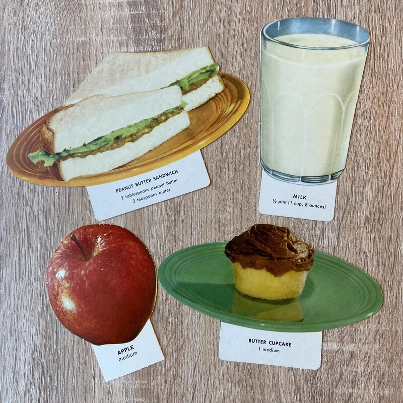 Vintage Nutrition Card - Etsy