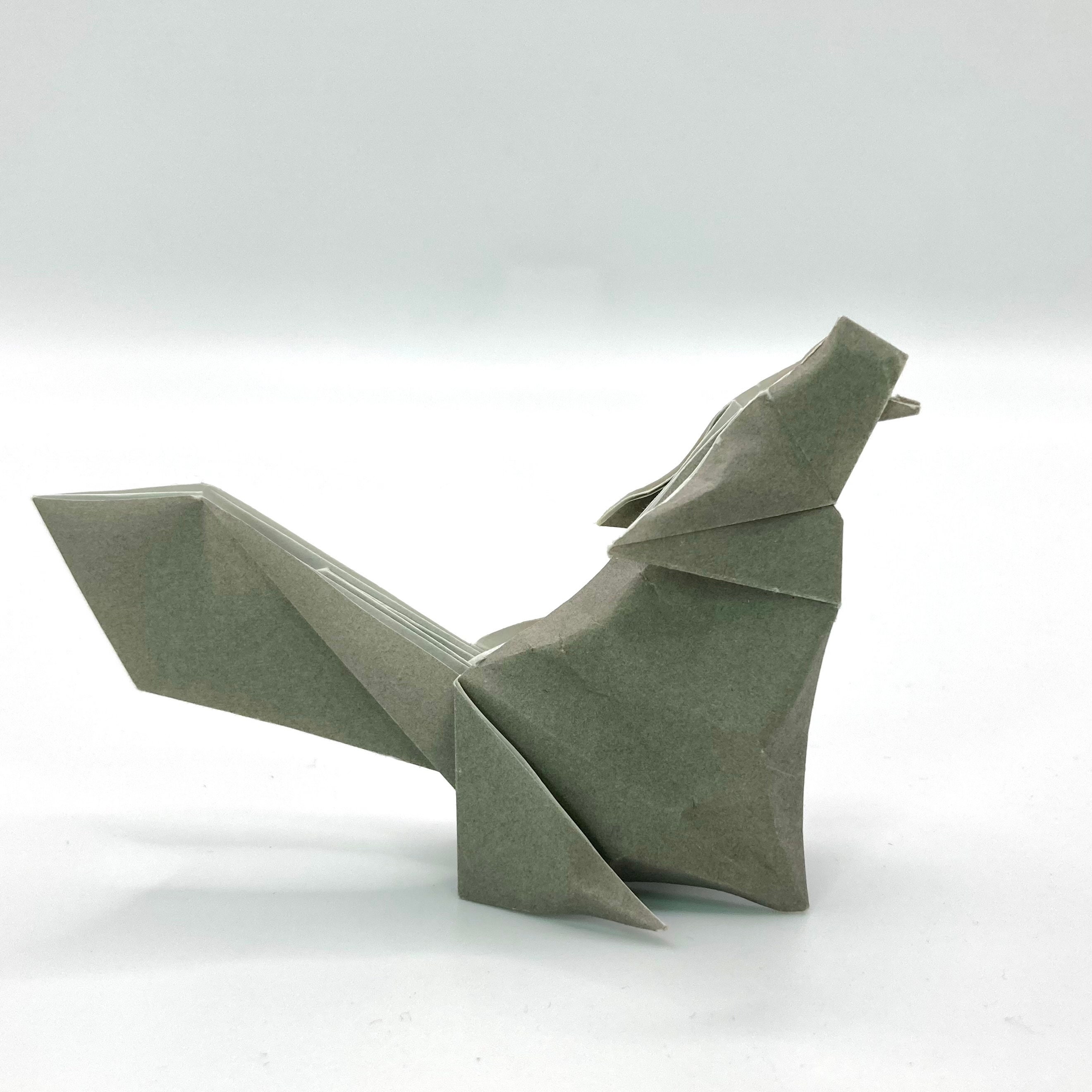 Origami Wolf