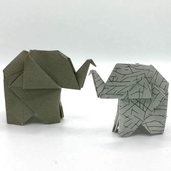 Origami Elephant Instructions