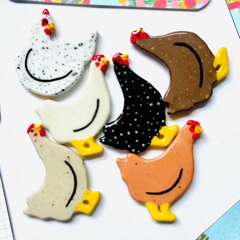 Pottery Magnet - Etsy