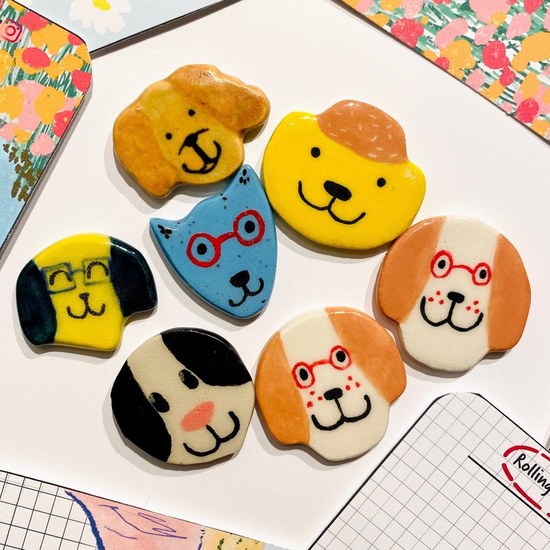 Dog Magnets - Etsy