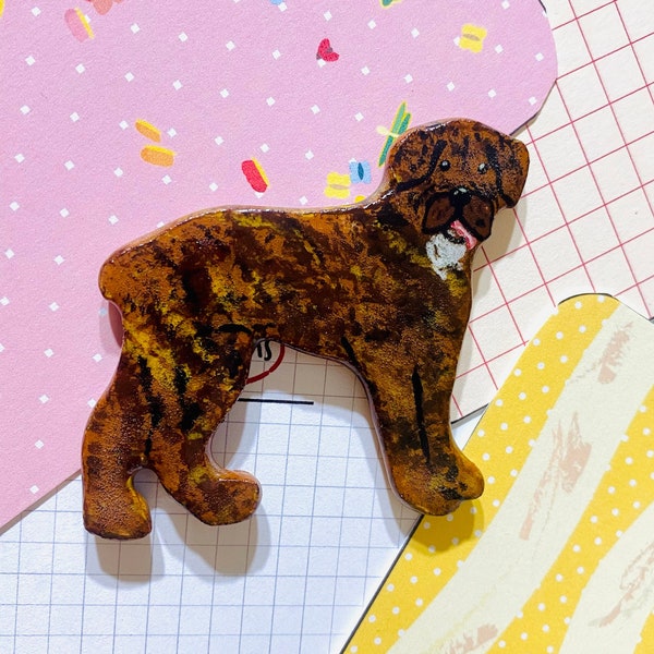 Brindle Boxer - Etsy