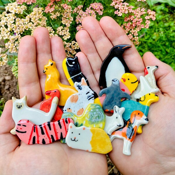Ceramic Animals - Etsy