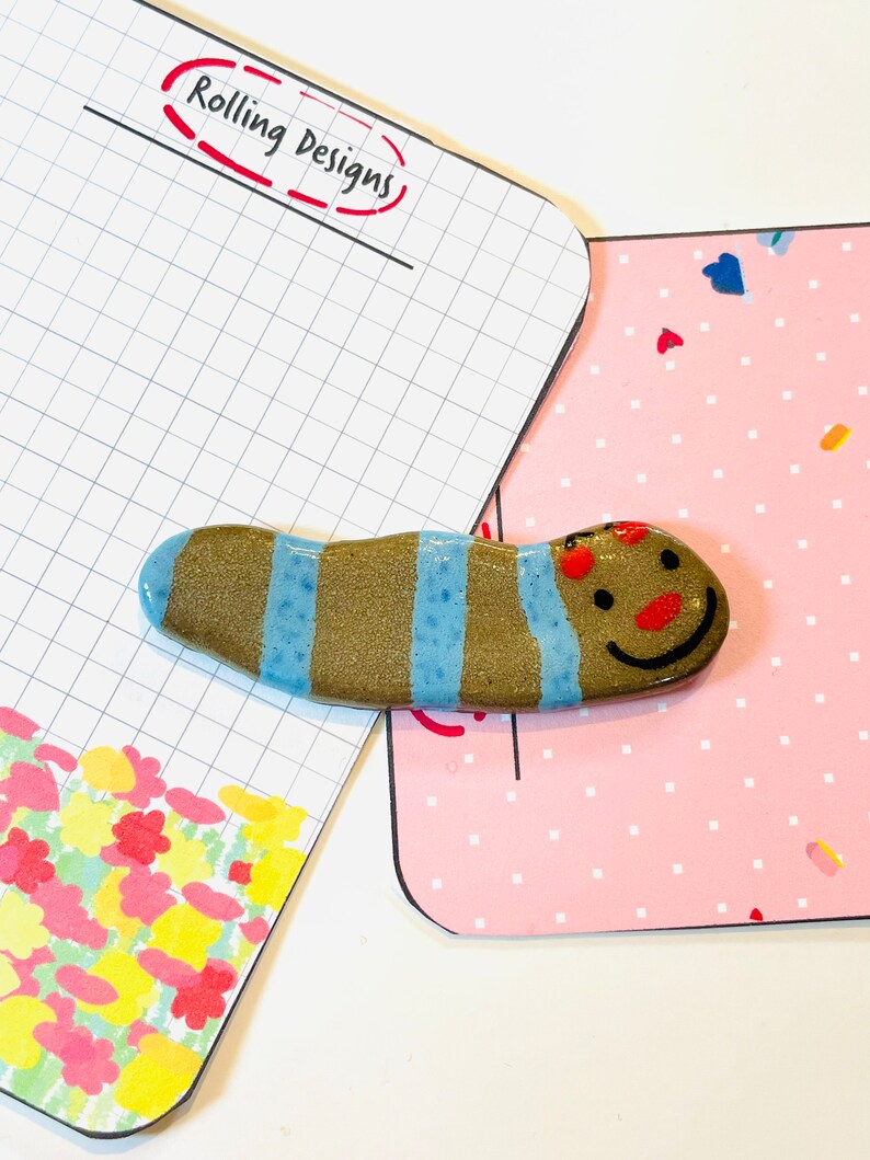 Caterpillar Magnet Cottagecore Decor Fridge Magnet Worm - Etsy