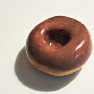 Doughnut Magnet, Dorm Decor, Ceramic Fridge Magnet, Kid Desk Decor ...
