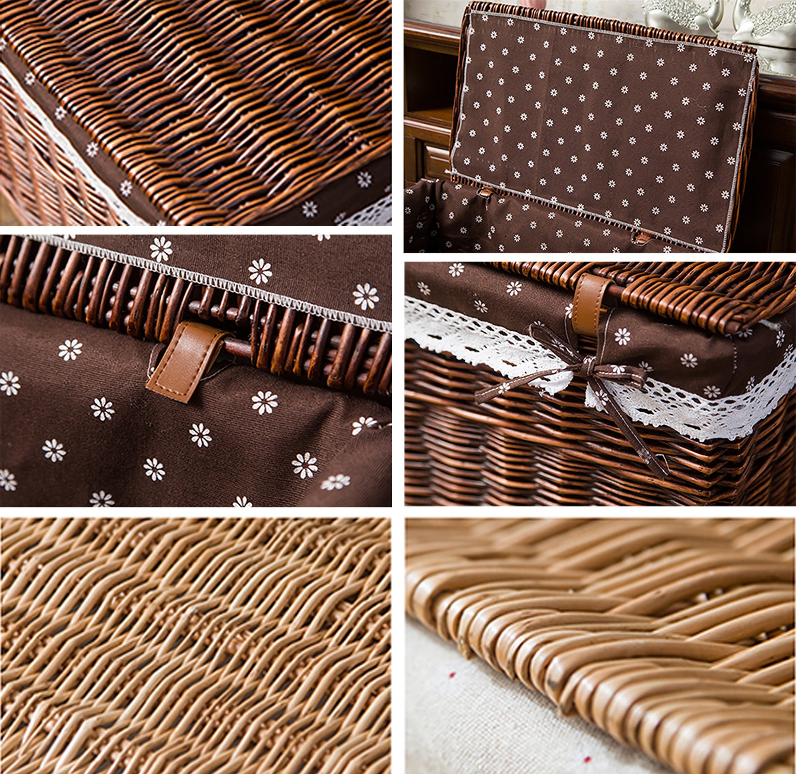 Custom Wicker Basketsstorage Basketslaundry Basketswicker - Etsy