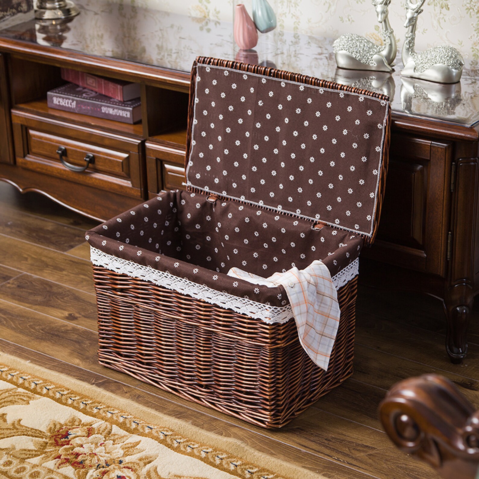 Custom Wicker Basketsstorage Basketslaundry Basketswicker - Etsy