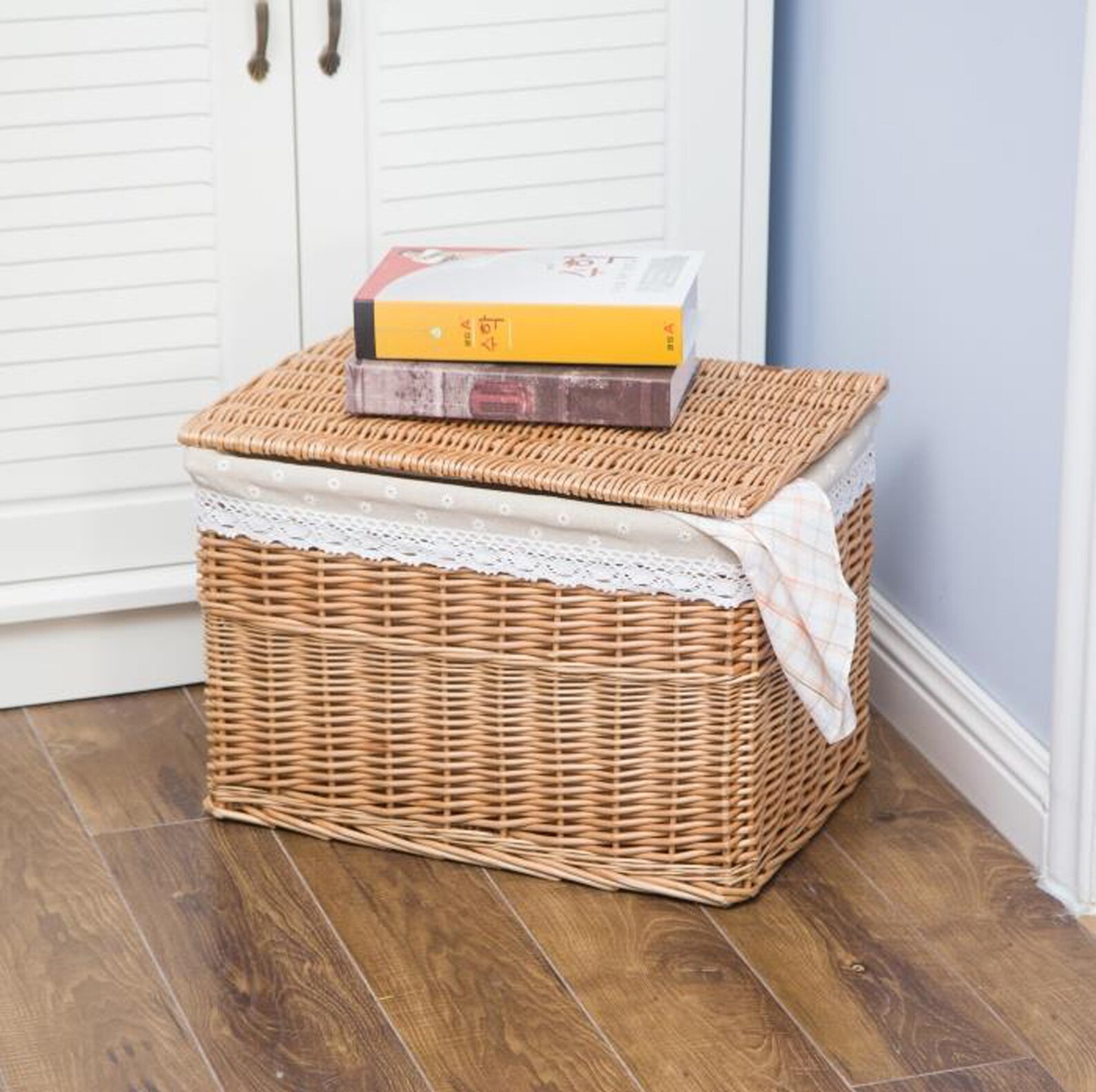 Custom Wicker Basketsstorage Basketslaundry Basketswicker - Etsy