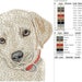 Labrador Retriever Embroidery File - Labrador Gifts - Dog Art ...