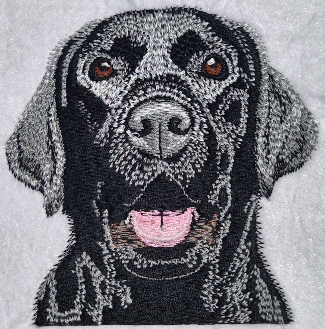 Labrador Retriever Embroidery File Labrador Gifts Black - Etsy