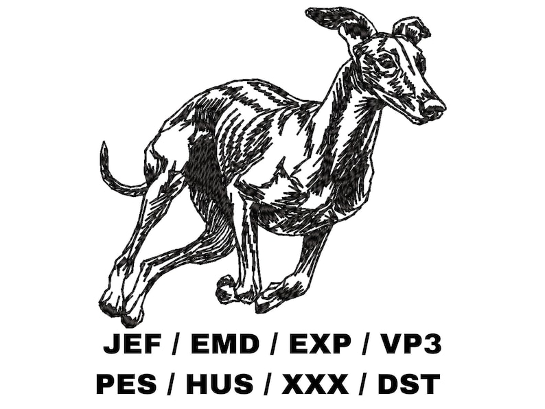 Whippet Full Body Outline - Pet Owner, Dog Lovers, Memorial Gift ...