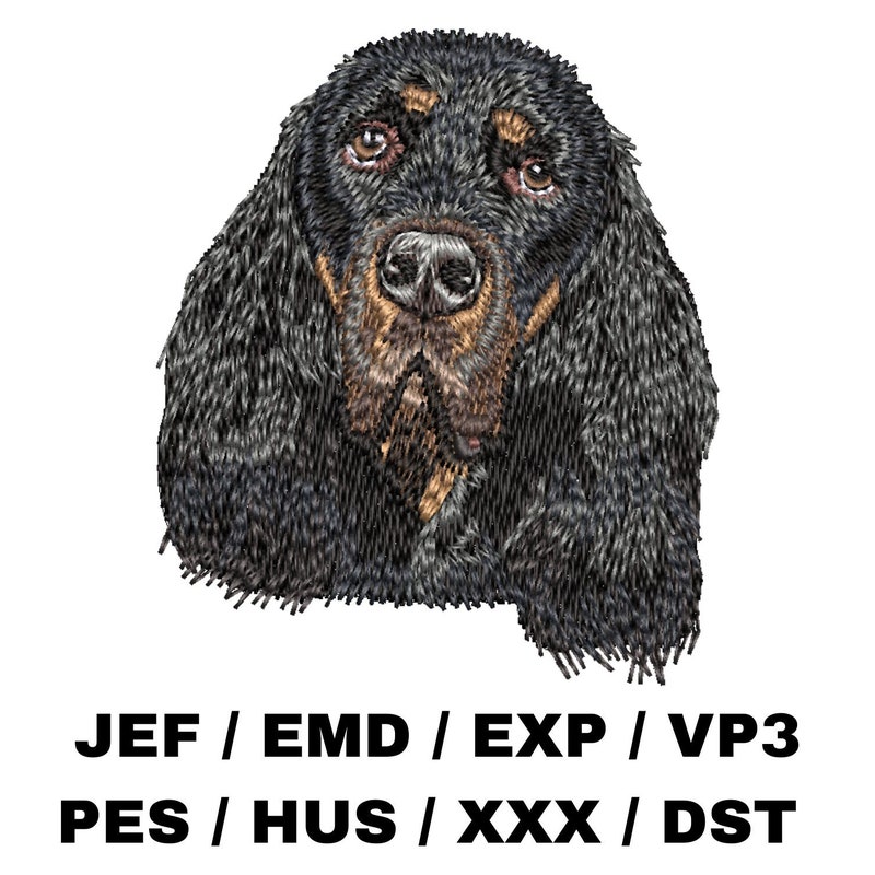 Gordon Setter Dog File - Etsy