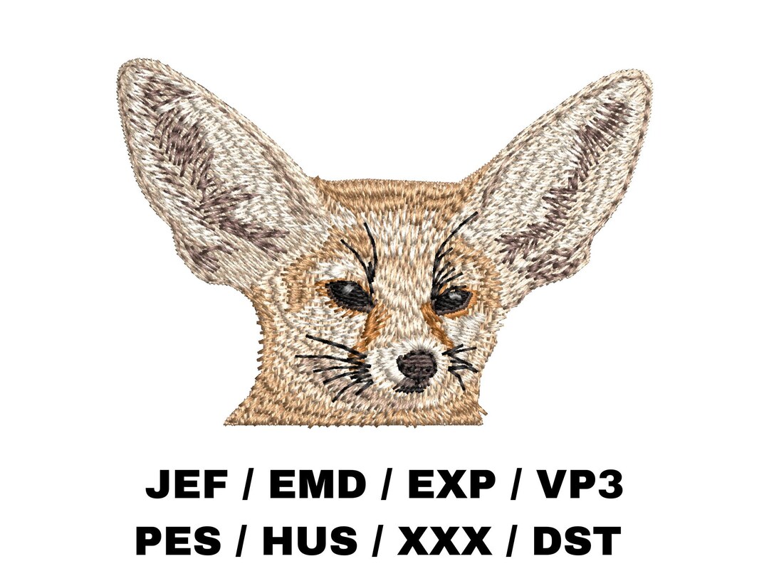 Fennec Fox - Wildlife Creature, Nature Lovers, Canine Pattern, Cute ...