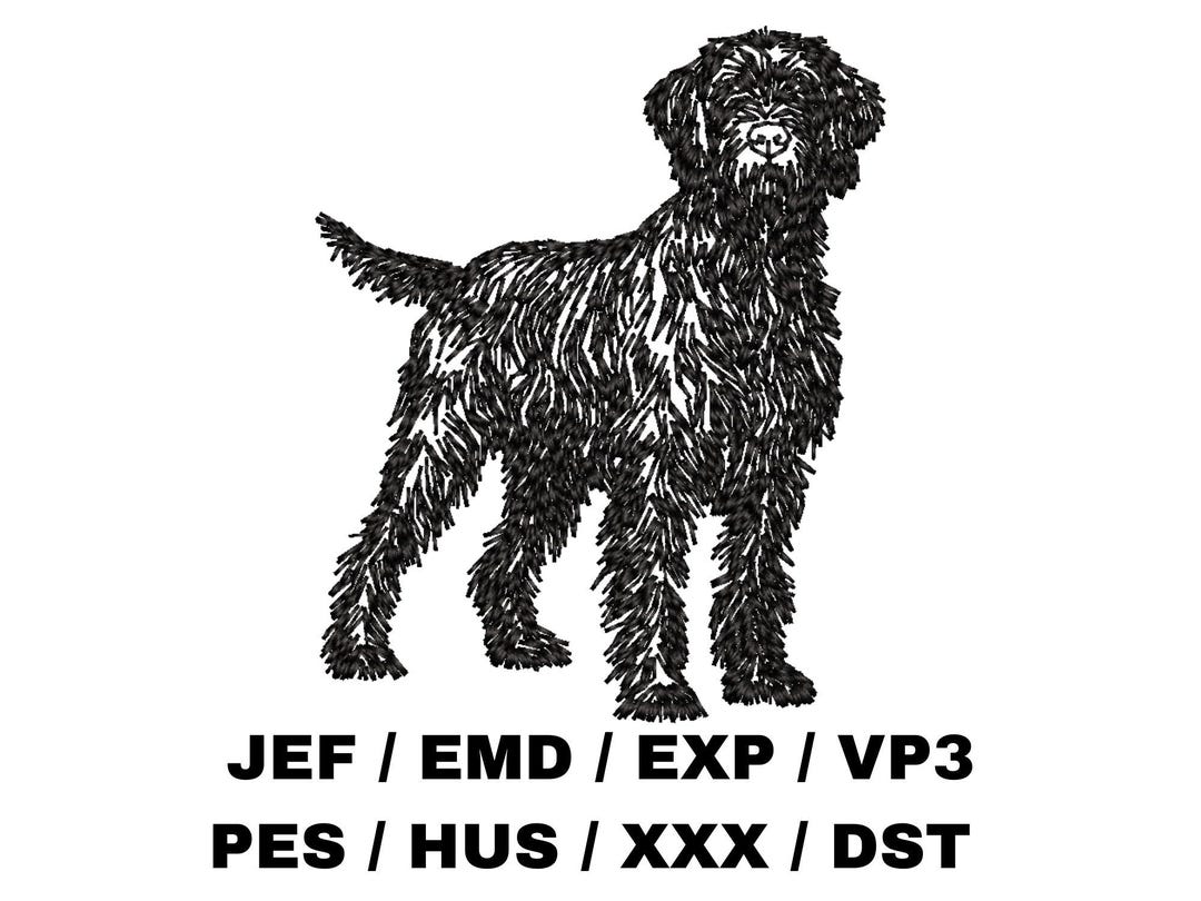 Wirehaired Pointing Griffon Outline - Pet Owner, Dog Lovers, Memorial ...
