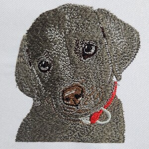 Labrador Retriever Embroidery File - Labrador Gifts - Dog Art ...