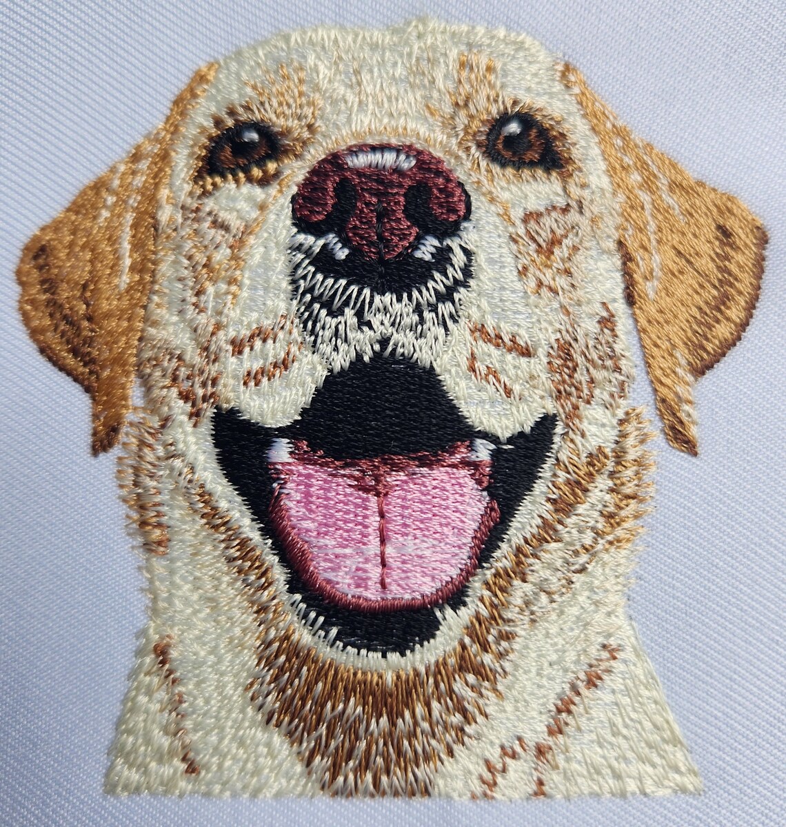 Smiling Labrador Retriever Embroidery File Labrador Gifts - Etsy