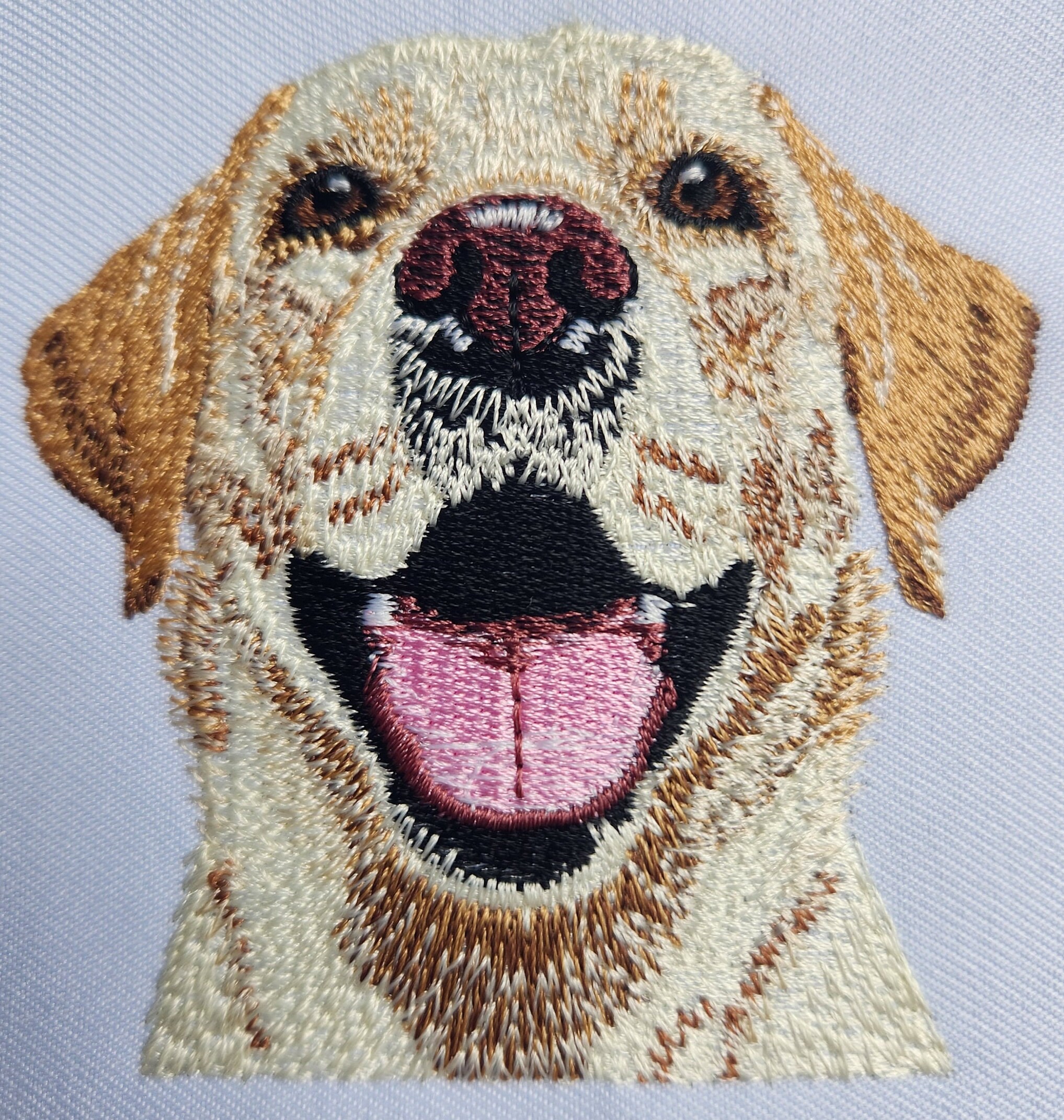 Smiling Labrador Retriever Embroidery File Labrador Gifts - Etsy