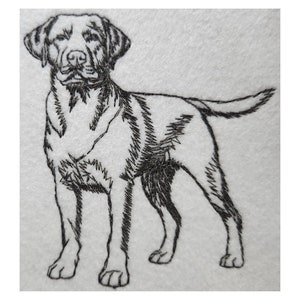 Labrador Retriever - Sketch Style, Full Body, Pet Owner, Dog Lover ...