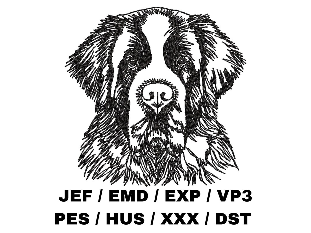 St. Bernard Outline - Pet Owner, Dog Lovers, Memorial Gift, Animal ...