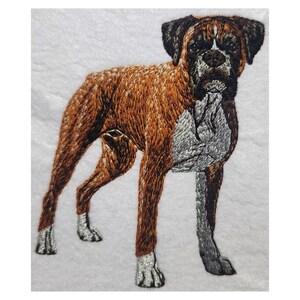 Boxer Dog - Full Body, Fun Project, Realistic Portrait, Dog Lover, Pet ...