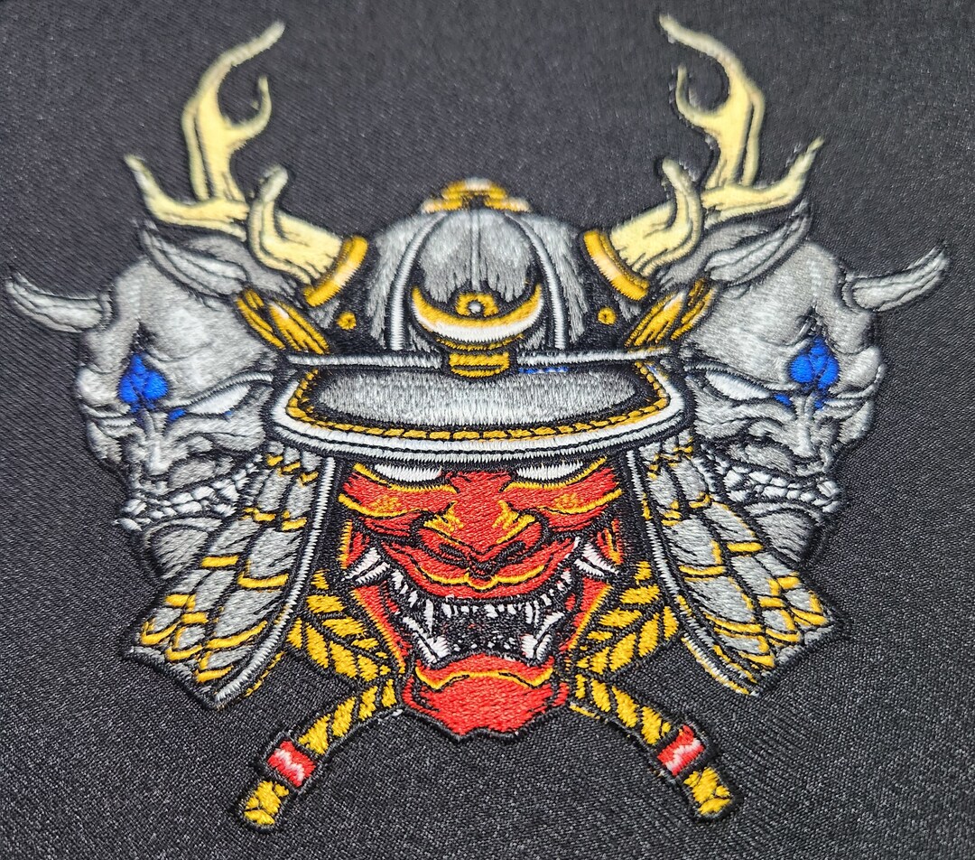 Samurai Helmet, Oni Mask - Japanese Warrior, Ancient Folklore, Martial ...