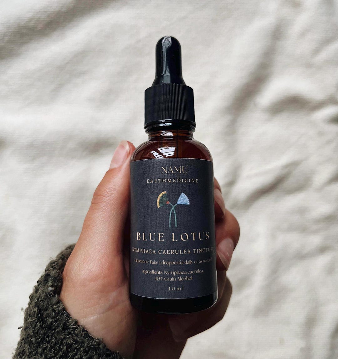 Blue Lotus Tincture | Blue Lotus 30ml - for Relaxation and Dream ...