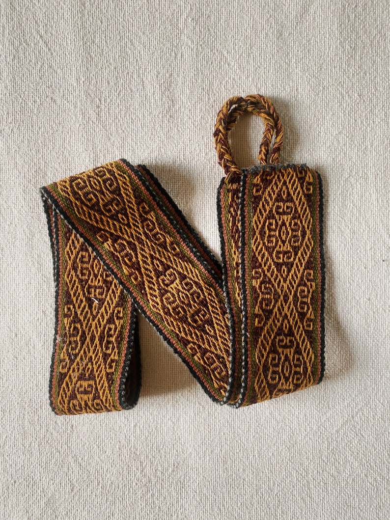 Ceremonial Protection Belt Chumpi Peru - Etsy