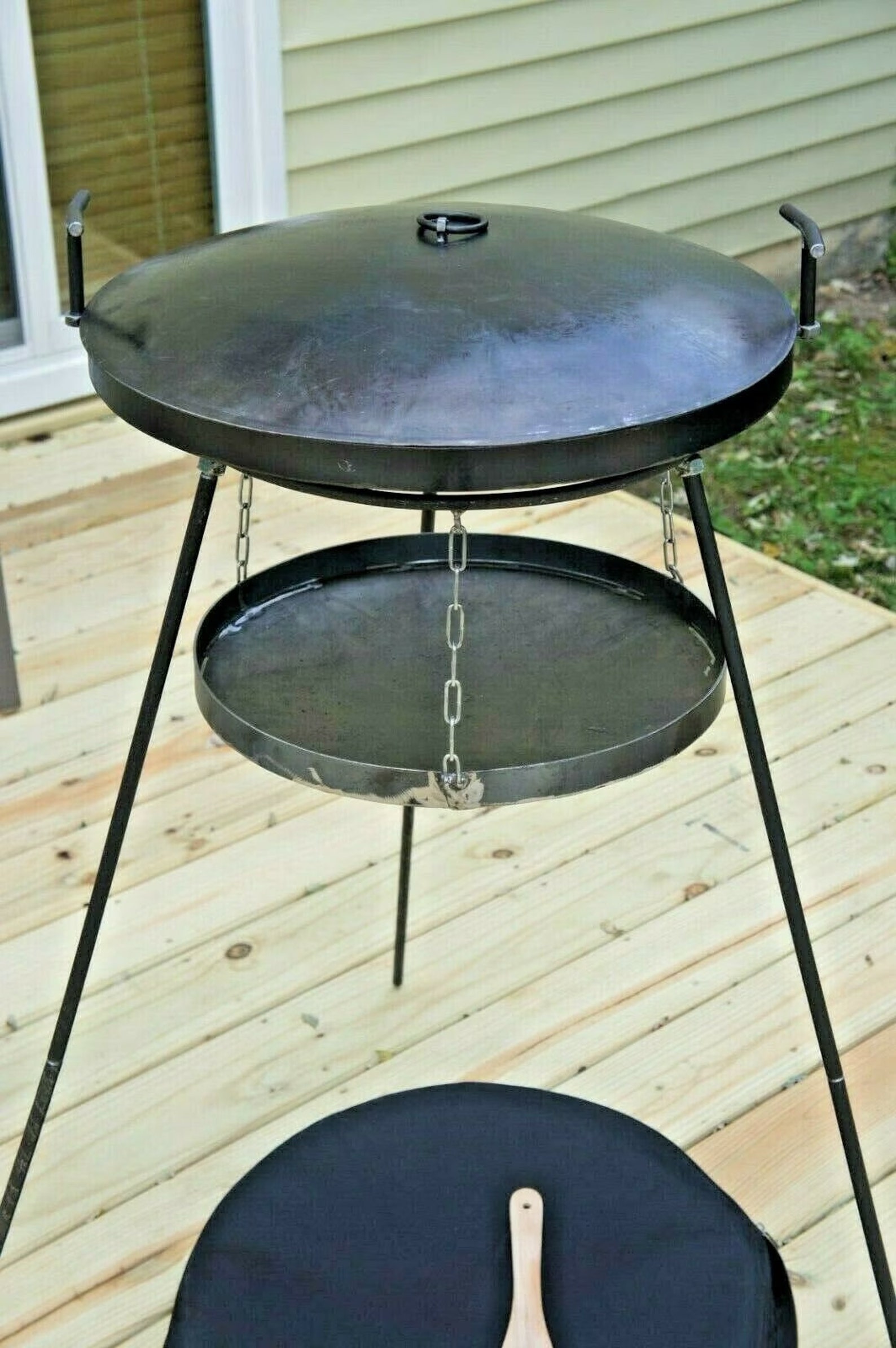 20 in / 50sm Azerbaijani Kazan Cooking Disc High Heat Cooking Skillet ...