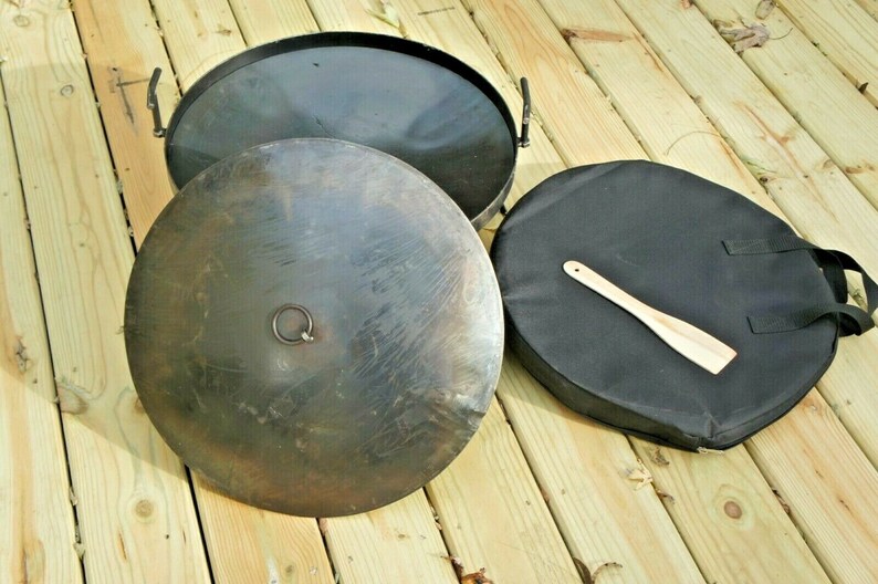 16 / 40 Sm. Disk Lid Legs Case. Kazan Садж Cooking - Etsy