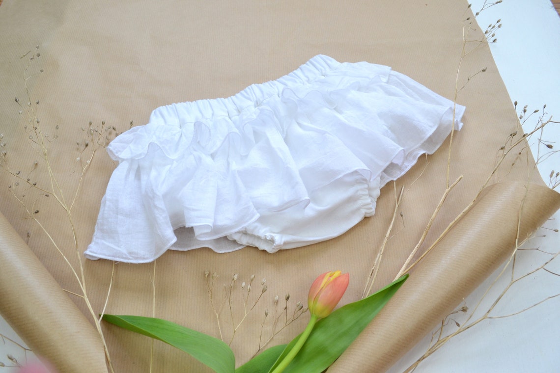 Bloomers Skirt/ Peplum Bloomers/ 12-18 Months/ Cotton Bloomers - Etsy