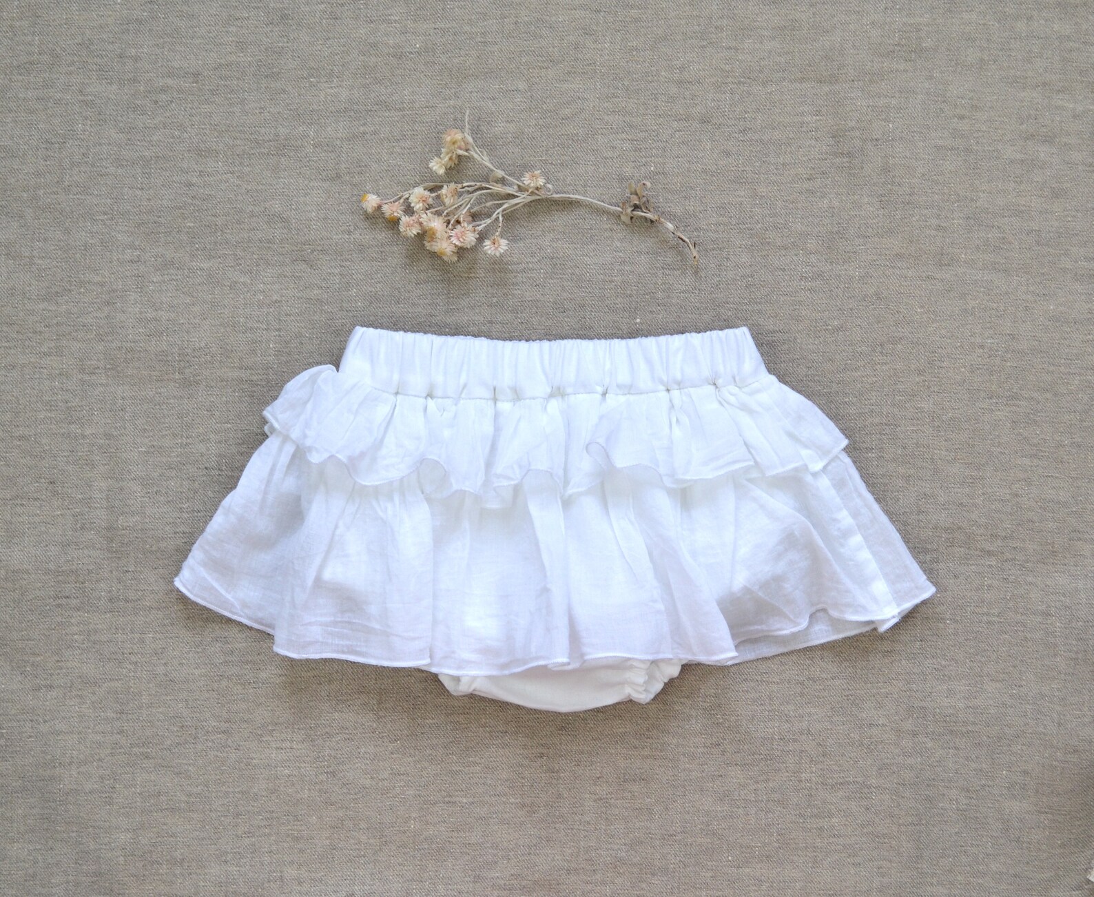 Bloomers Skirt/ Peplum Bloomers/ 12-18 Months/ Cotton Bloomers - Etsy