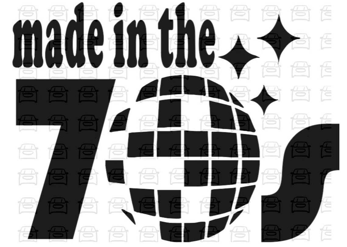 Made in the 70s SVG File retro - Etsy UK
