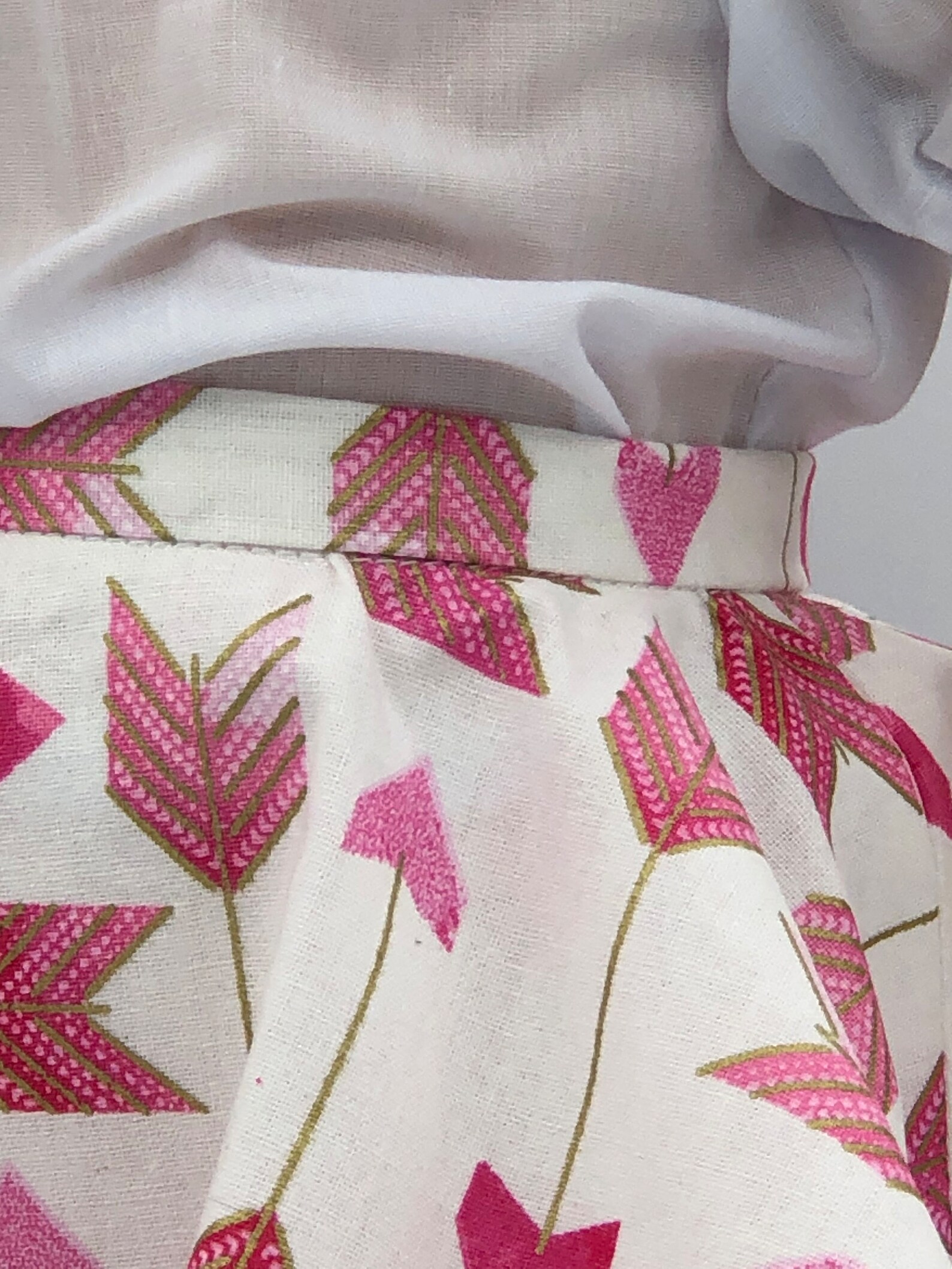 Pink Arrow Pattern Doll Skirt, 18" Doll Clothing Made for Dolls Like ...