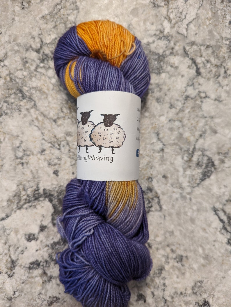 Assigned Pooling Yarn Custom Dyed in Your Choice of Colors. Yarn Shown ...