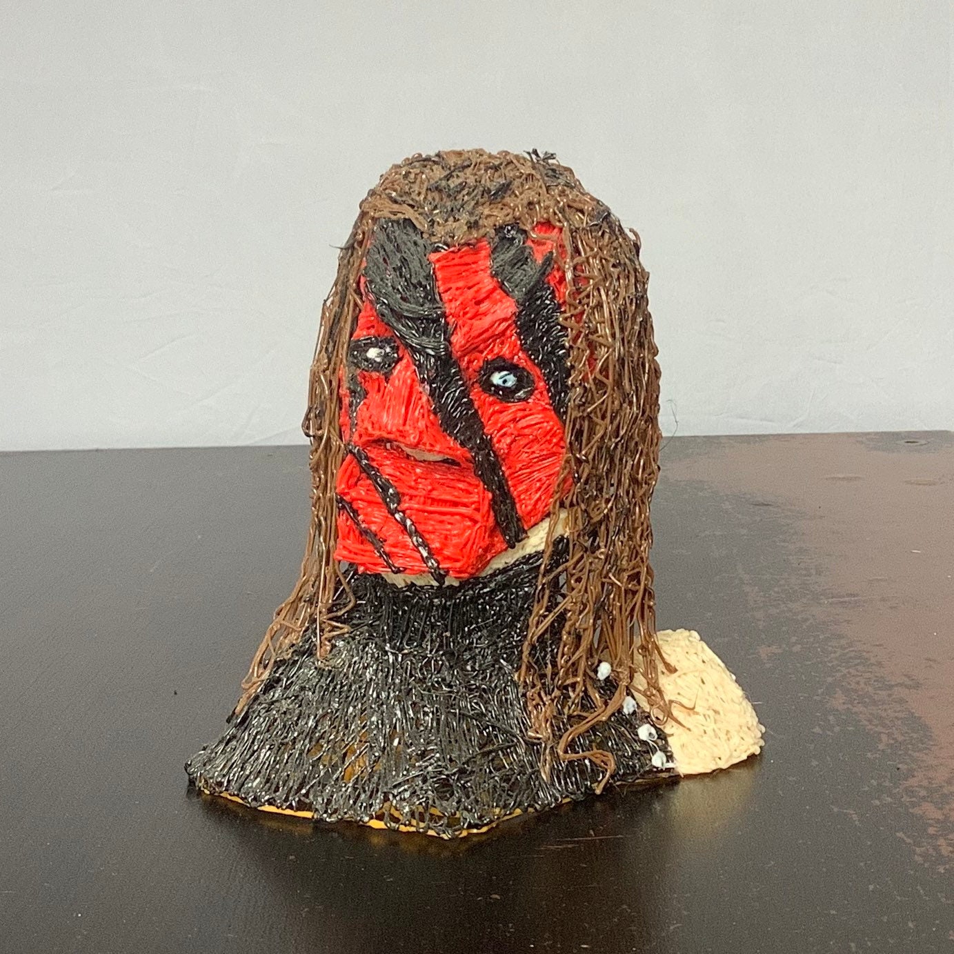 Kane Mask With Hair