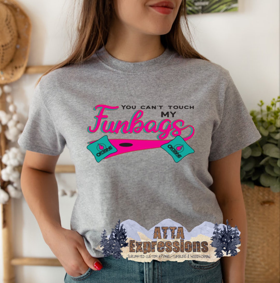 My Funbags Cornhole T-shirt - Etsy