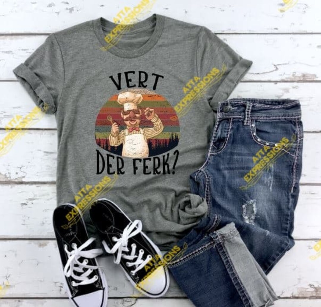Vert Der Ferk Tshirt - Etsy