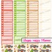 Christmas Cookies Printable Weekly Planner Stickers Printable Happy ...