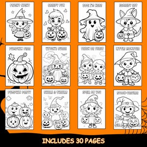 Printable Halloween Coloring Sheets | Activity for Kids | Halloween ...