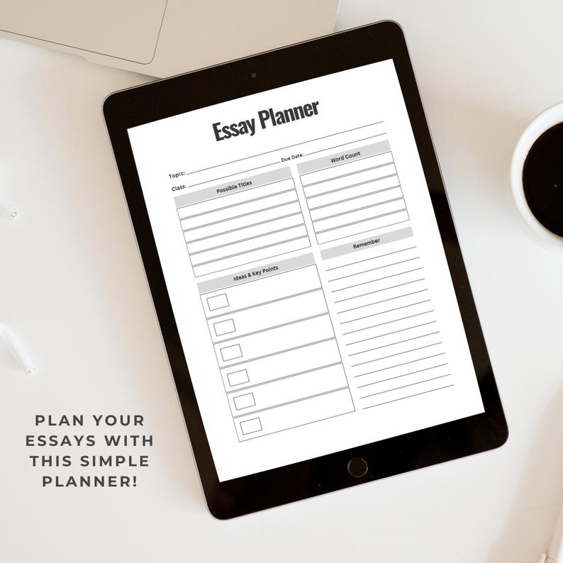 Printable Student Planner Bundle College School Planner Academic ...