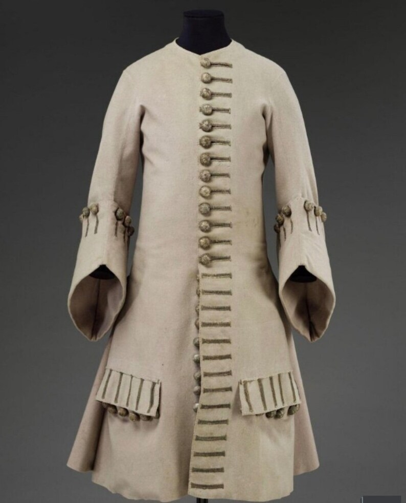 1700s Frock Coat and Waistcoat - Etsy