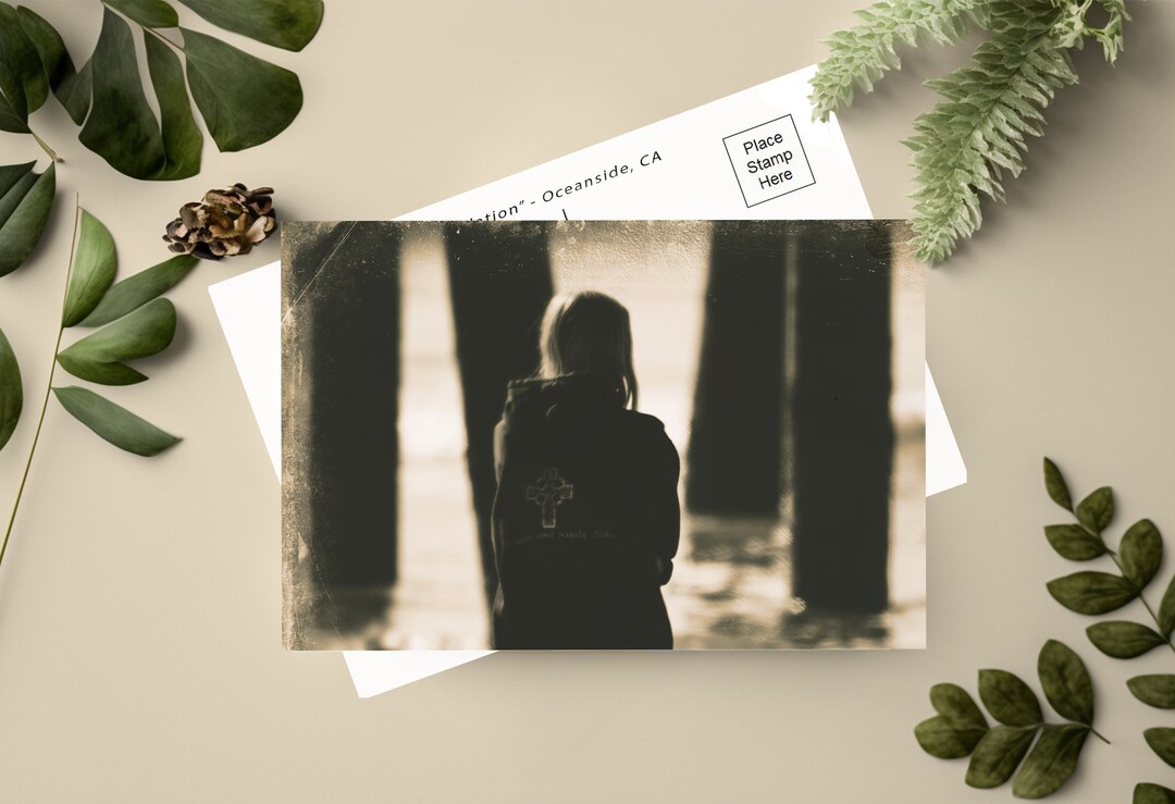 Oceanside Pier Sepia Postcard: Southern California 4x6 Photo - Etsy