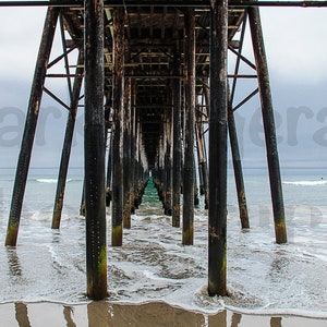 Under the Wooden Oceanside Pier 4x6” Photo Postcard, Oceanside ...
