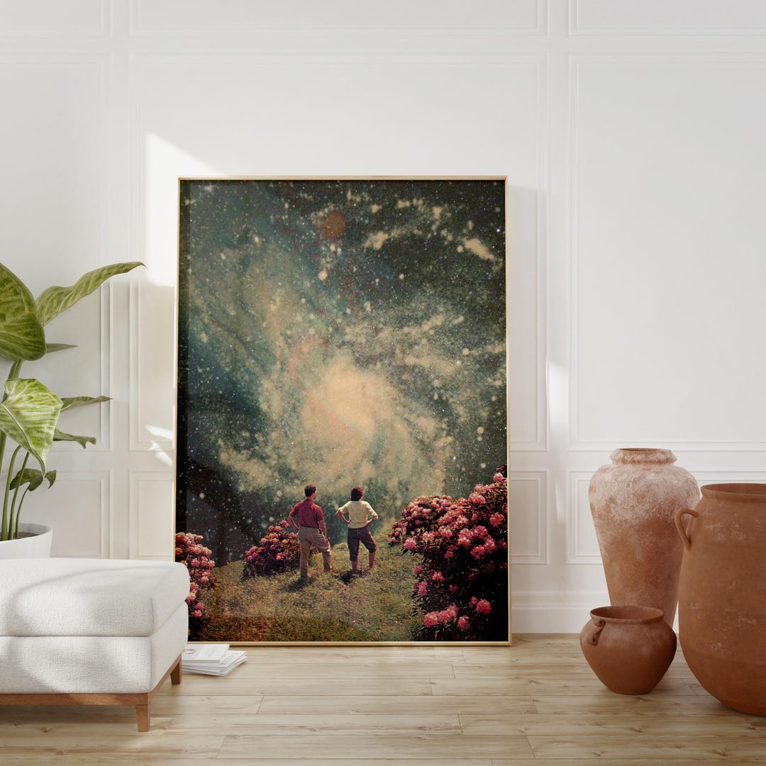 There Will Be Light in the End Print - [surreal Art Print, Space ...